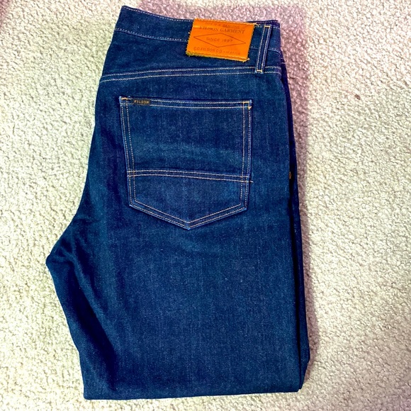 Filson | Jeans | Filson Rail Splitter Jeans Raw Denim 0 Cotton | Poshmark